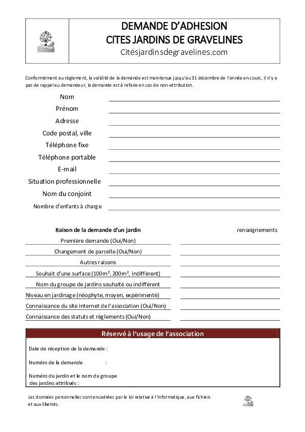 Je souhaite cultiver un jardin | Gravelines